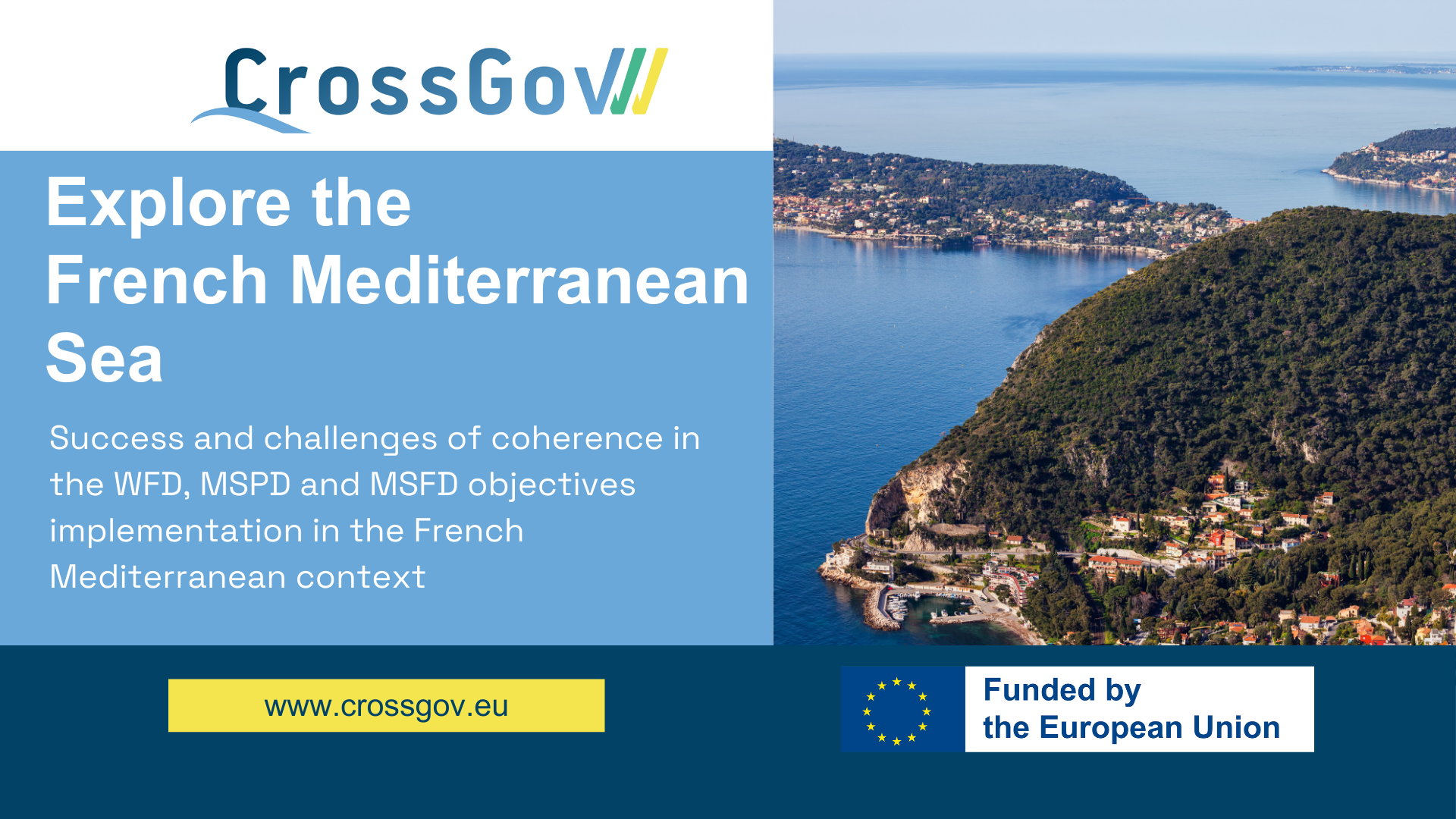 Exploring the French Mediterranean Sea - Crossgov Project
